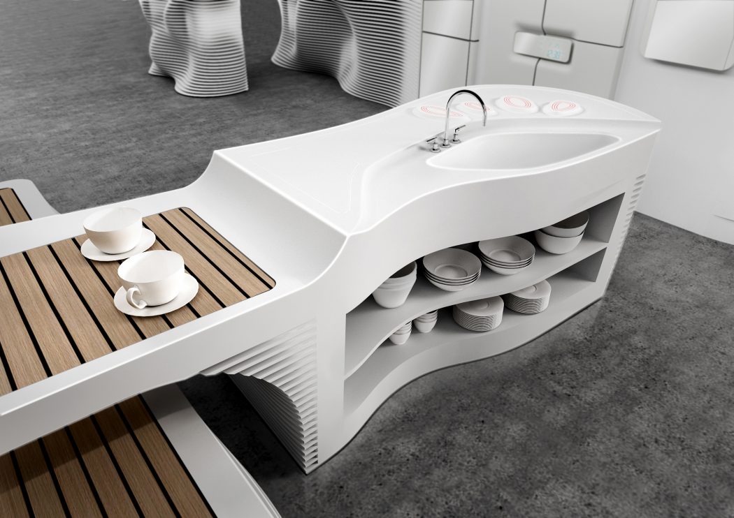 Top 25 Futuristic Kitchen Designs
