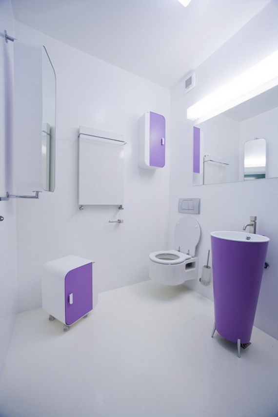 Fabulous And Stunning Colorful Bathrooms To Renew Yours