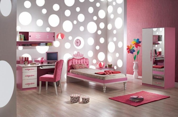 34 Dazzling & Amazing Girls’ Bedroom Design Ideas