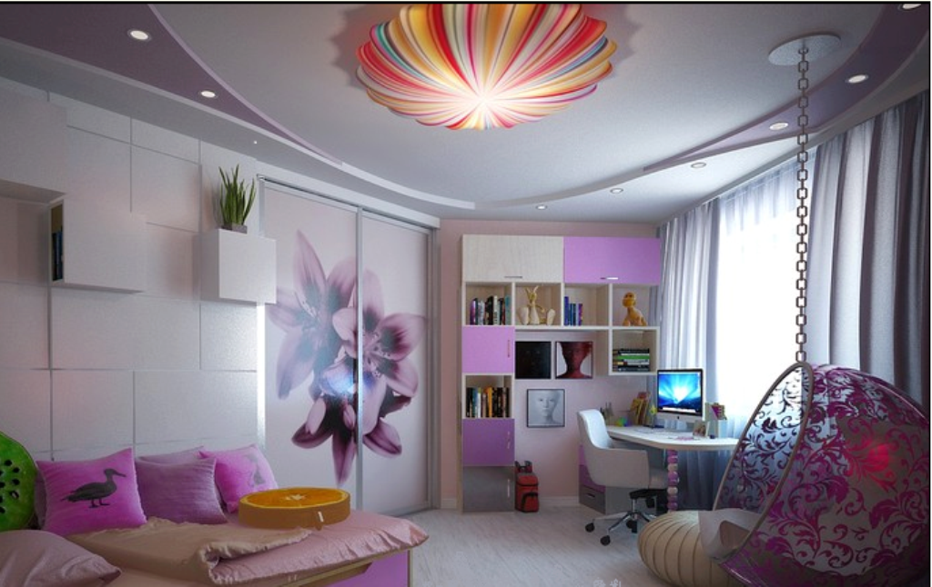 36 Magnificent & Dazzling Ceiling Design Ideas For Kids