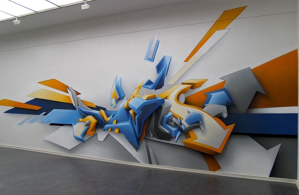 Top 50 Awesome Works Of 3D Graffiti Art