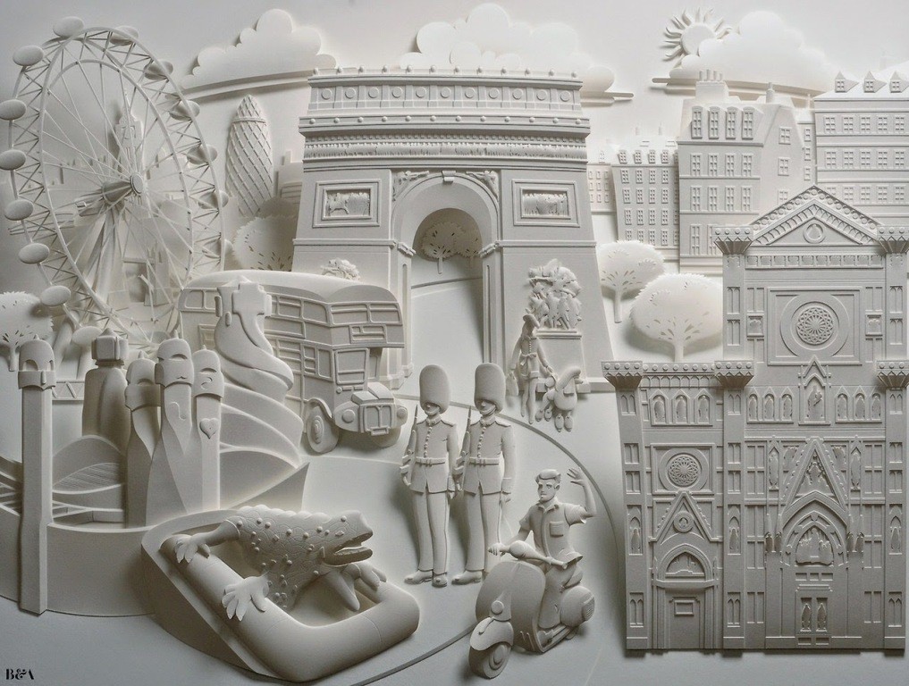 50 Most Unbelievable & Amazing 3D Paper Sculptures | Pouted.com