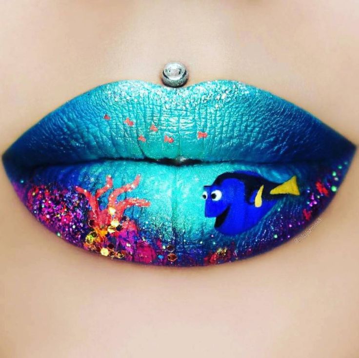 15 Creative Lip Makeup Art Trends