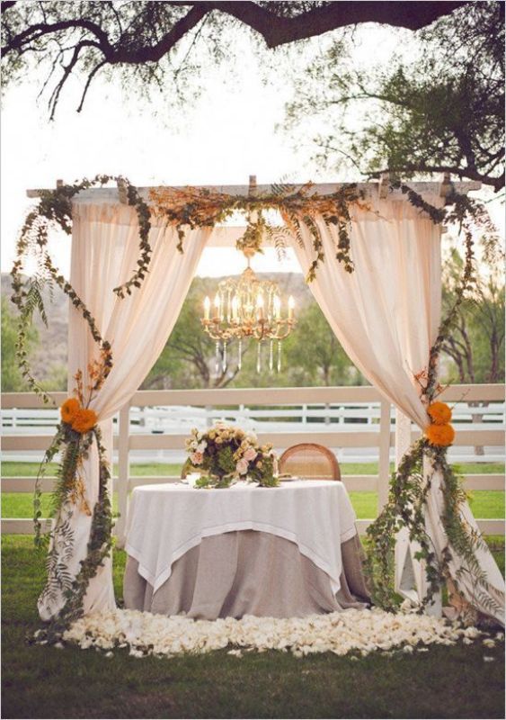 88+ Unique Ideas for Decorating Your Outdoor Wedding