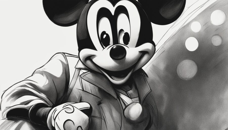 How To Draw Mickey Mouse Step By Step - Easy Tutorial