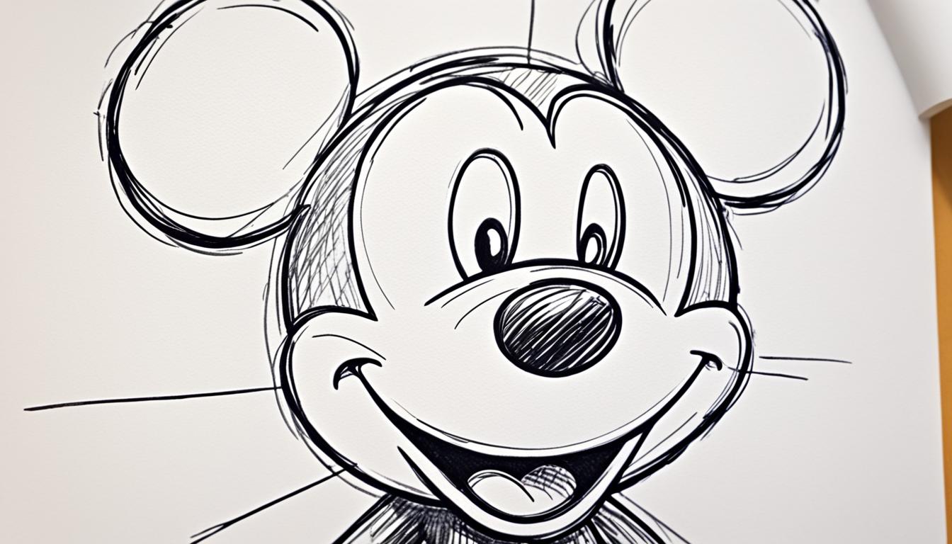 How To Draw Mickey Mouse Step By Step - Easy Tutorial