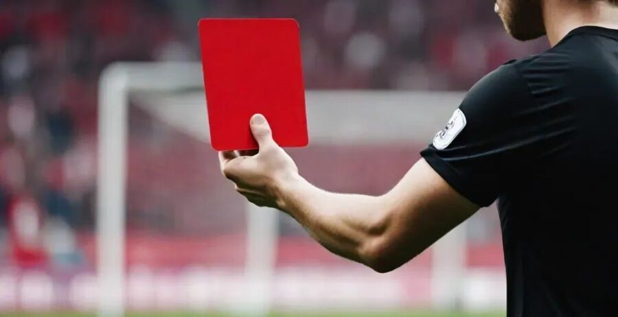 Top Football Players With Most Red Cards In History