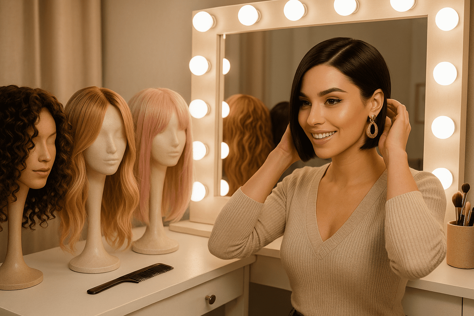 Wig Life: How Side Parts And Quick Hair Swaps Make Every Day More Fun